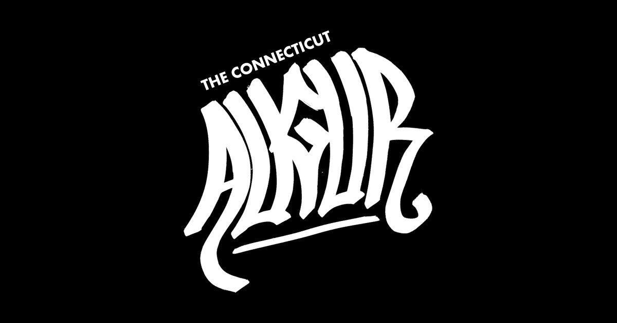 White Script Logo - Connecticut - Posters and Art Prints | TeePublic