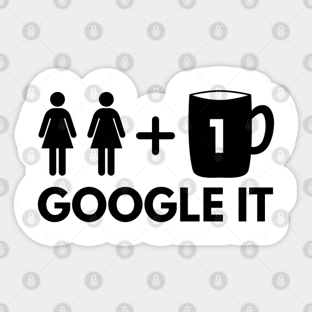 Two Girls one cup - Two Girls One Cup - Sticker | TeePublic
