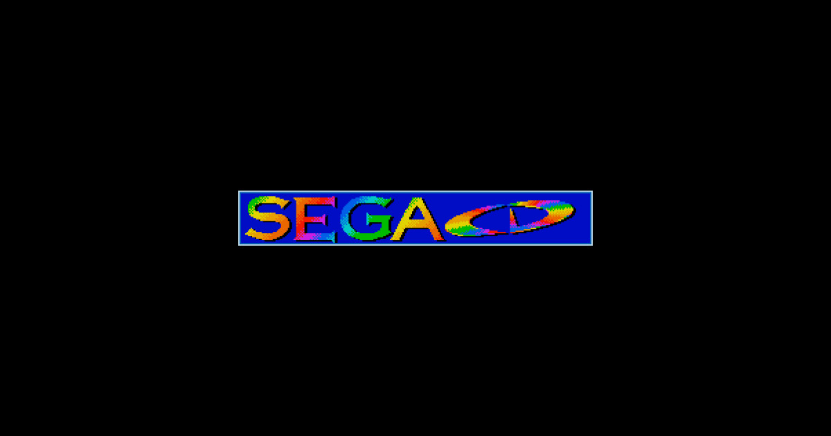 SEGA CD Boot Screen Logo II - Sega - Sticker | TeePublic