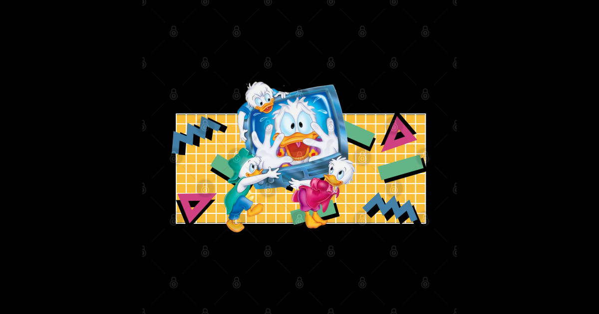 Quack Pack Retro - Donald Duck - Sticker | TeePublic