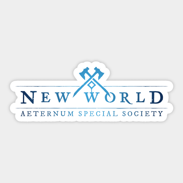 New World - Aeternum Special Society - New World - Sticker | TeePublic