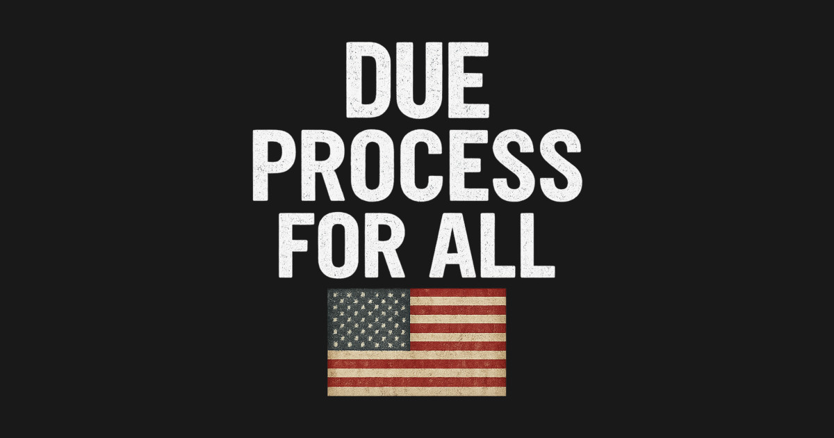 Due-Process-For-All - Due Process For All - T-Shirt | TeePublic