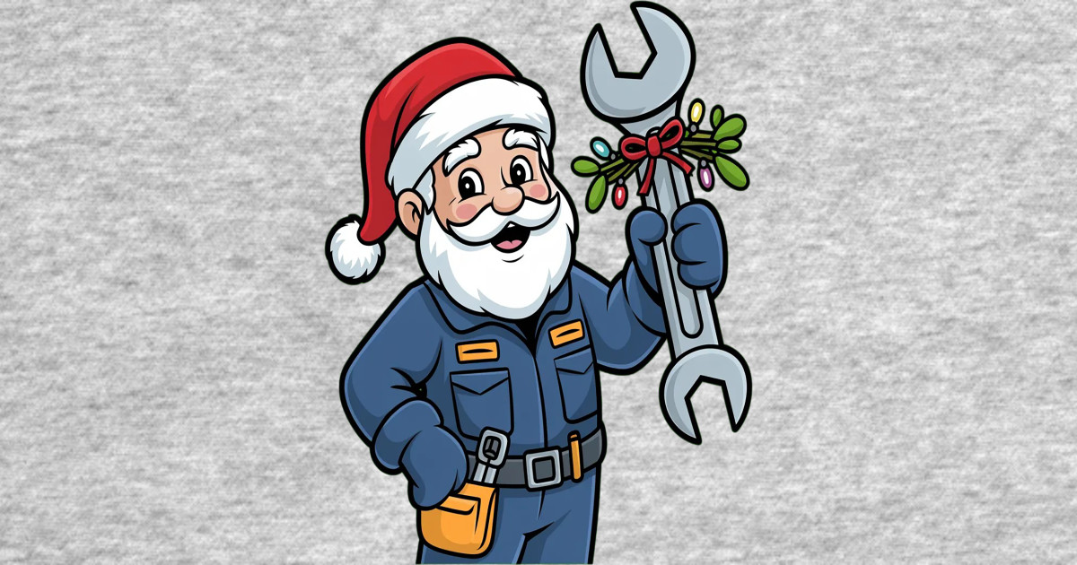 Christmas Mechanic Holiday Wrench - Christmas Mechanic Holiday Wrench ...