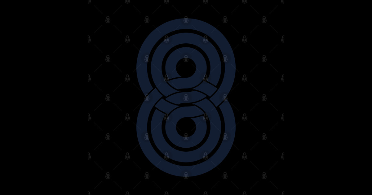 LUCKY NUMBER 8 - Lucky Number - Sticker | TeePublic