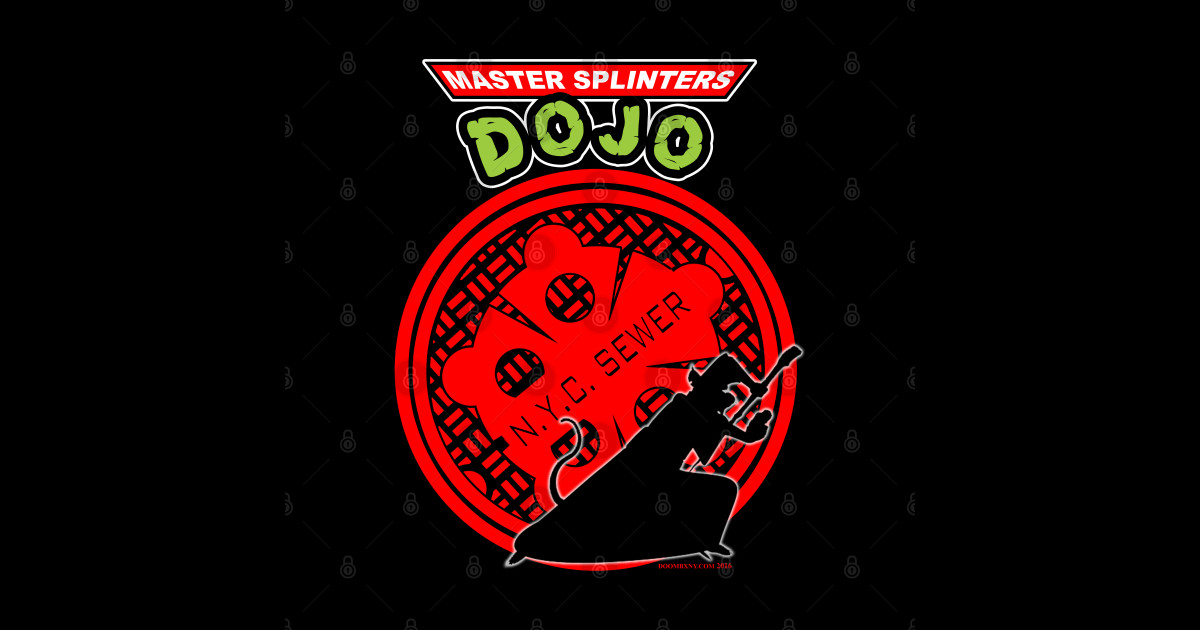 Master Splinters dojo - Teenage Mutant Ninja Turtes - Sticker | TeePublic
