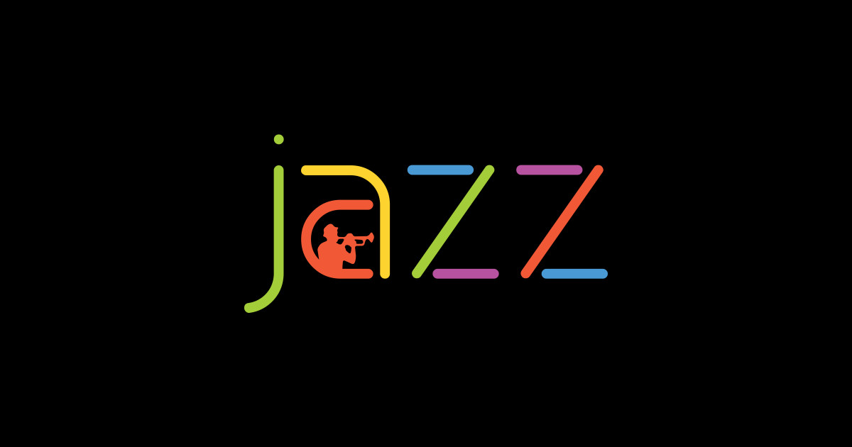 Colorful Jazz Signature - Jazz - Sticker | TeePublic