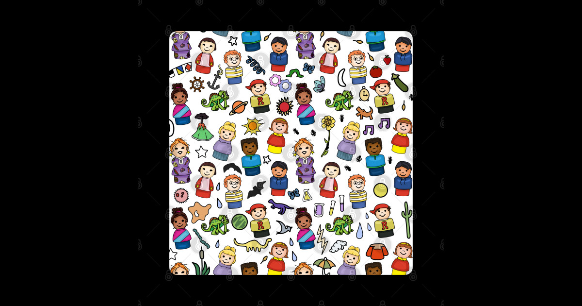 Little Magic School Bus Class Photo - The Magic School Bus - Magnet ...