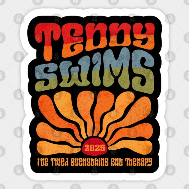 Vintage - Teddy Swims 2025 - Teddy Swims - Sticker | TeePublic