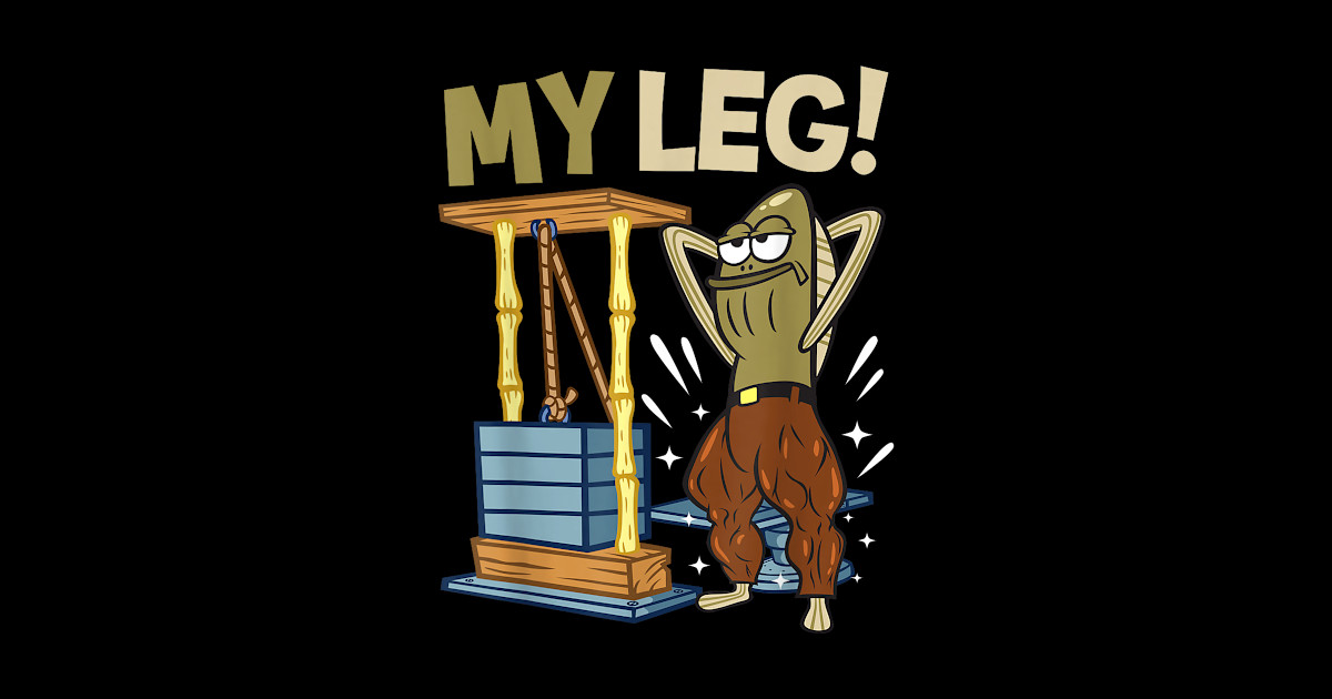Mademark X Spongebob Squarepants - My Leg Body Building Funny Spongebob ...