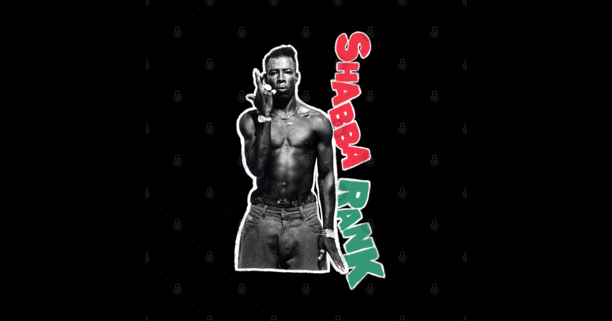 Shabba Ranks 90s Vintage - Shabba Ranks - Posters and Art Prints ...