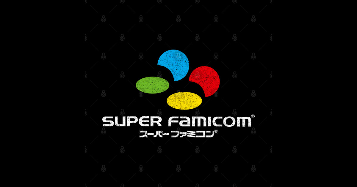 Super Famicom - Gaming - Sticker | TeePublic
