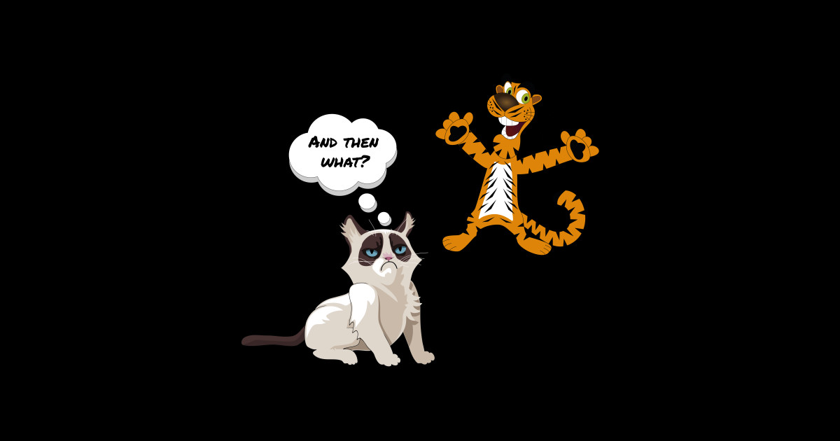 Cat vs Tiger - Cat Vs Tiger - Posters and Art Prints | TeePublic