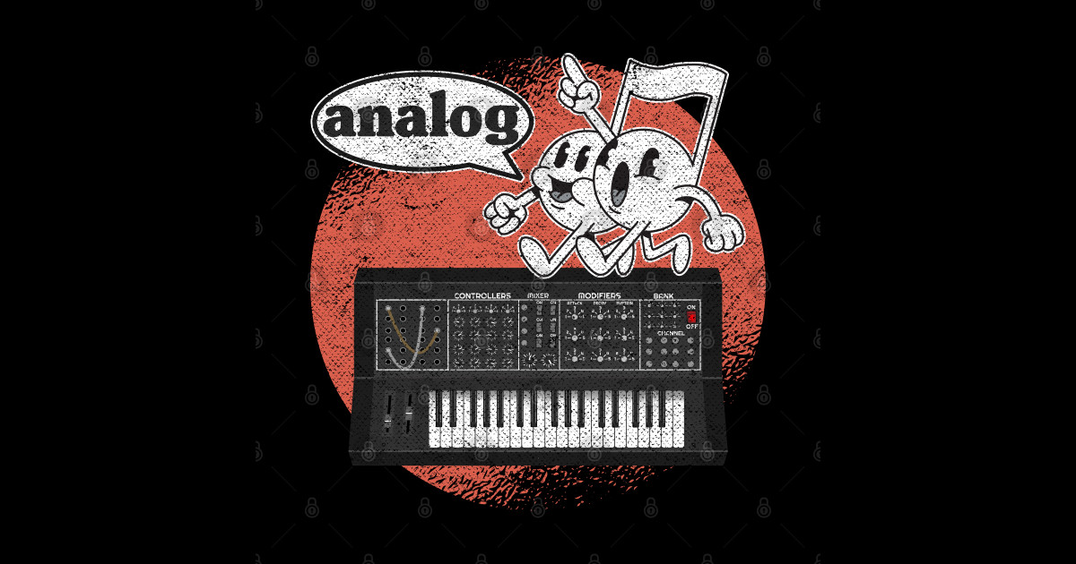 Analog Synthesizer Attack Retro Vintage Waveforms - Synthesizer ...