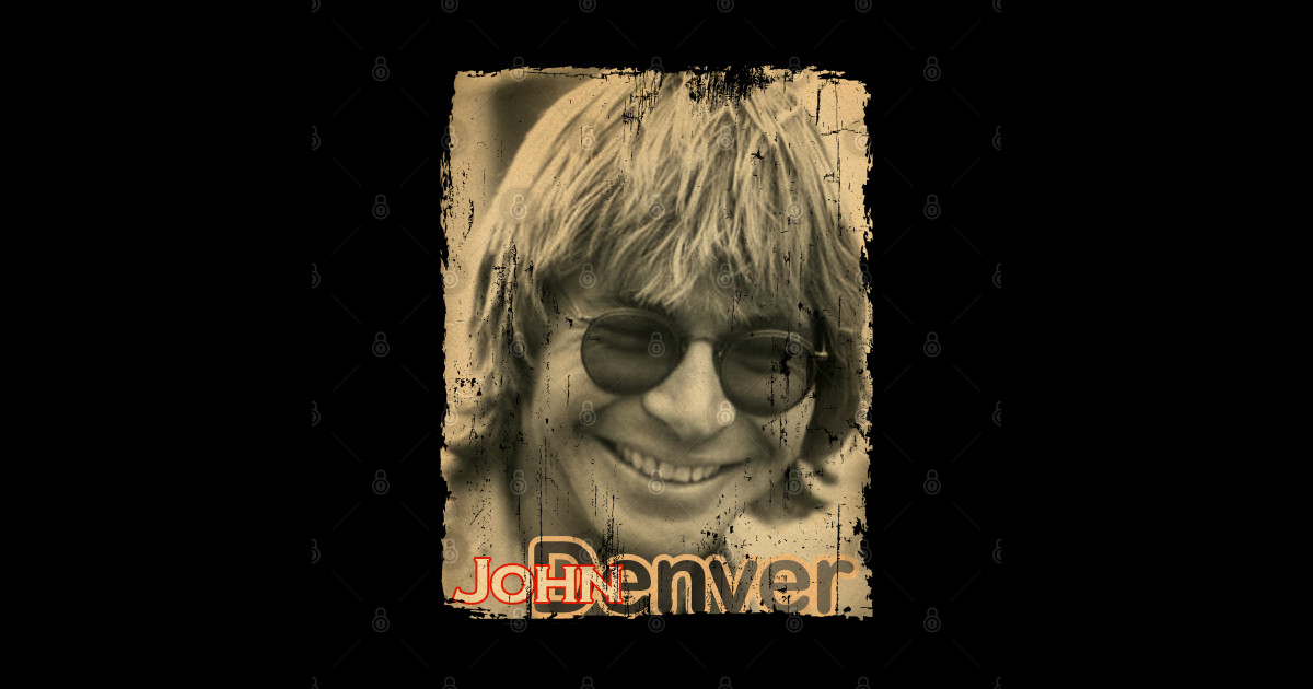 John Denver - Country Music - Sticker | TeePublic