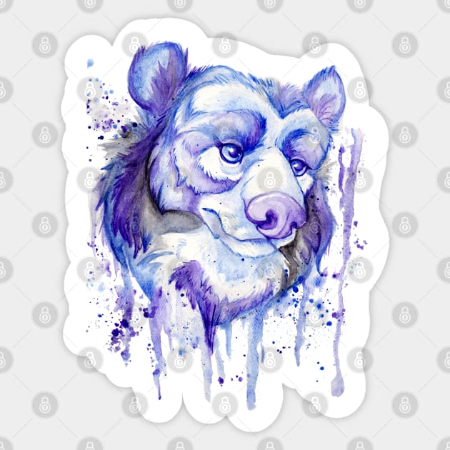 Andean Bear Drip - Andean Bear - Sticker | TeePublic