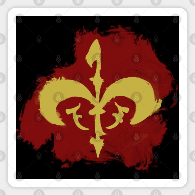 Watercolor Royal Symbol - Naboo - Sticker | TeePublic