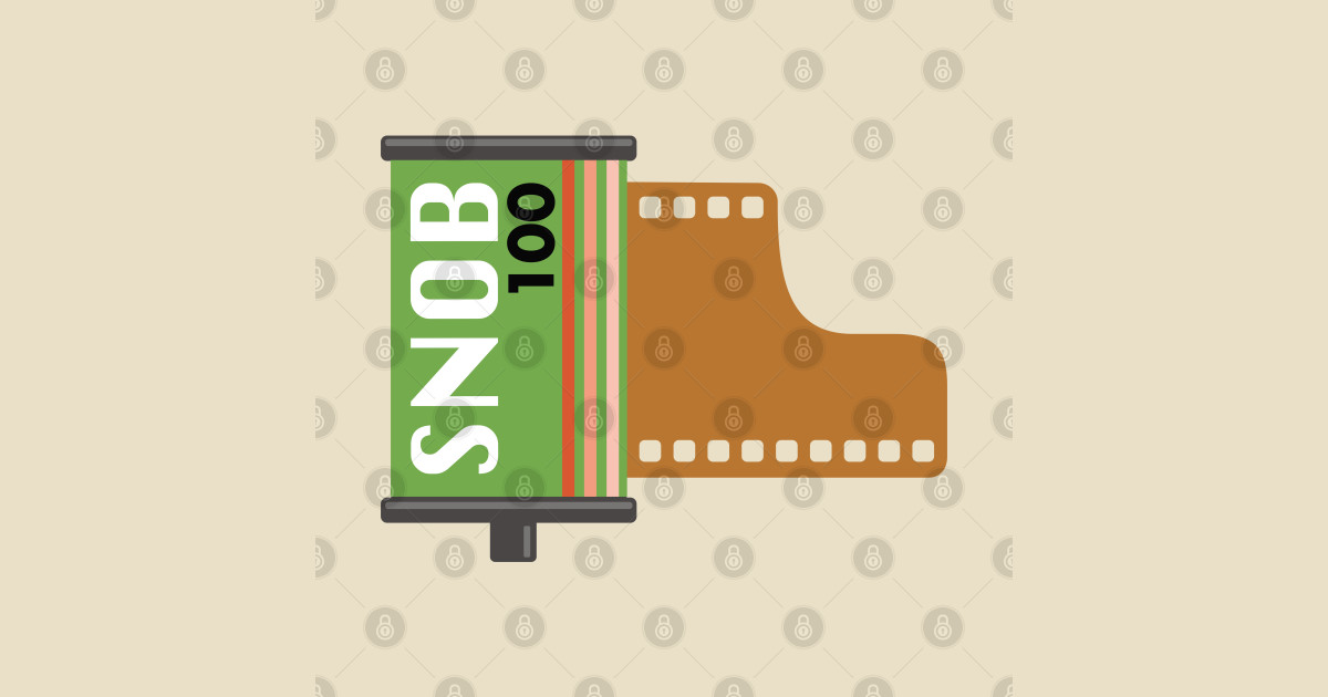 SNOB 100 - Photography - T-Shirt | TeePublic