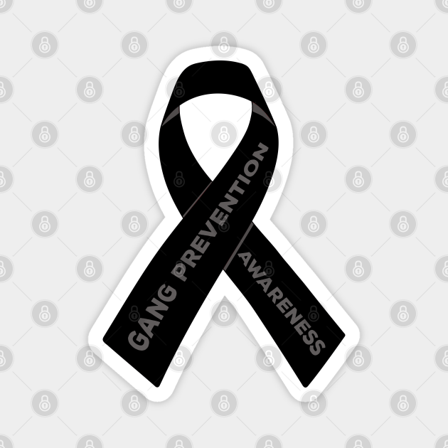 Gang Prevention Awareness - Awareness Ribbon - Magnet | TeePublic