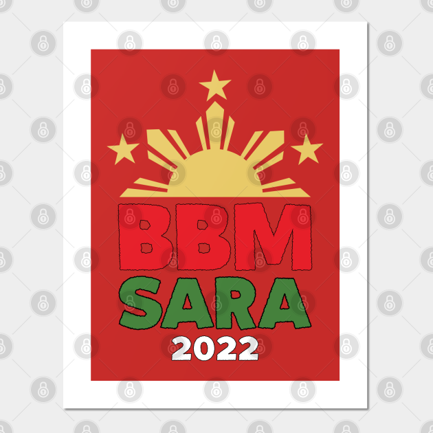 Vote BBM Sara 2022 - Red Philippine Flag Filipino Pinoy - Bongbong ...