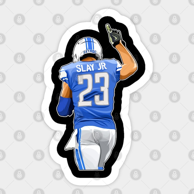 Darius Slay #23 Celebrates - Darius Slay Football - Sticker | TeePublic