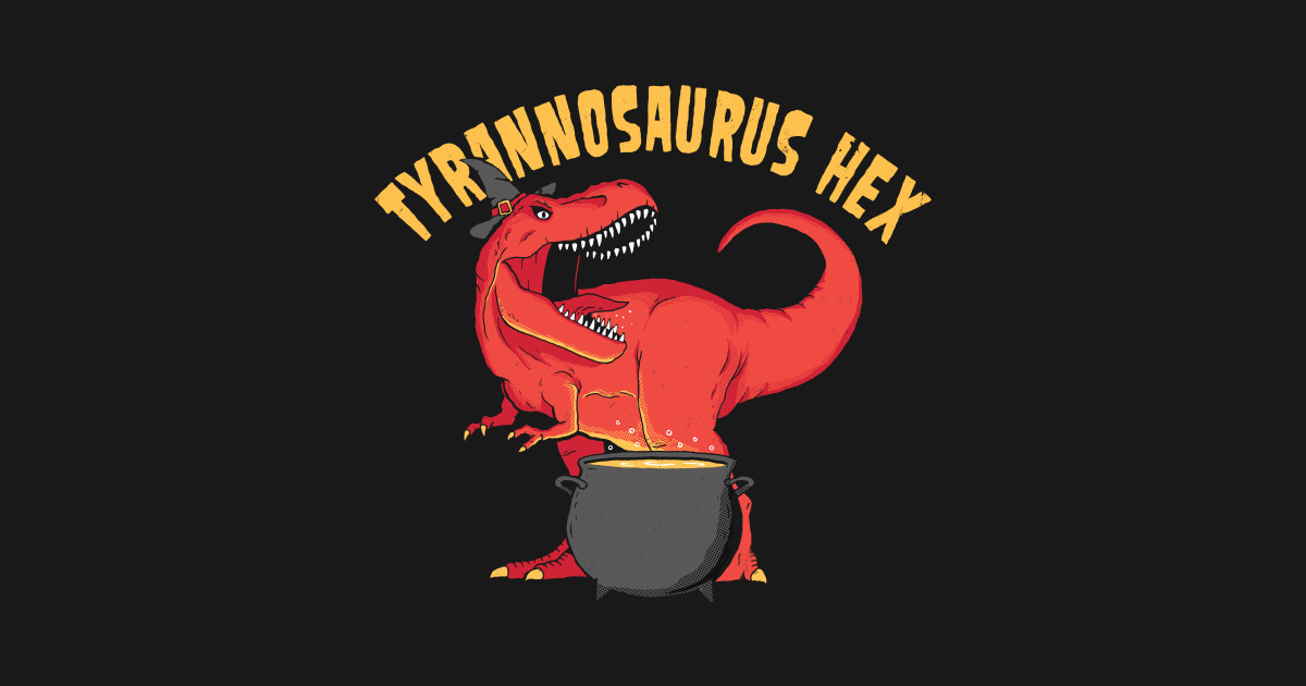 Dinosaur Tyrannosaurus Hex Dinosaur T Shirt Teepublic