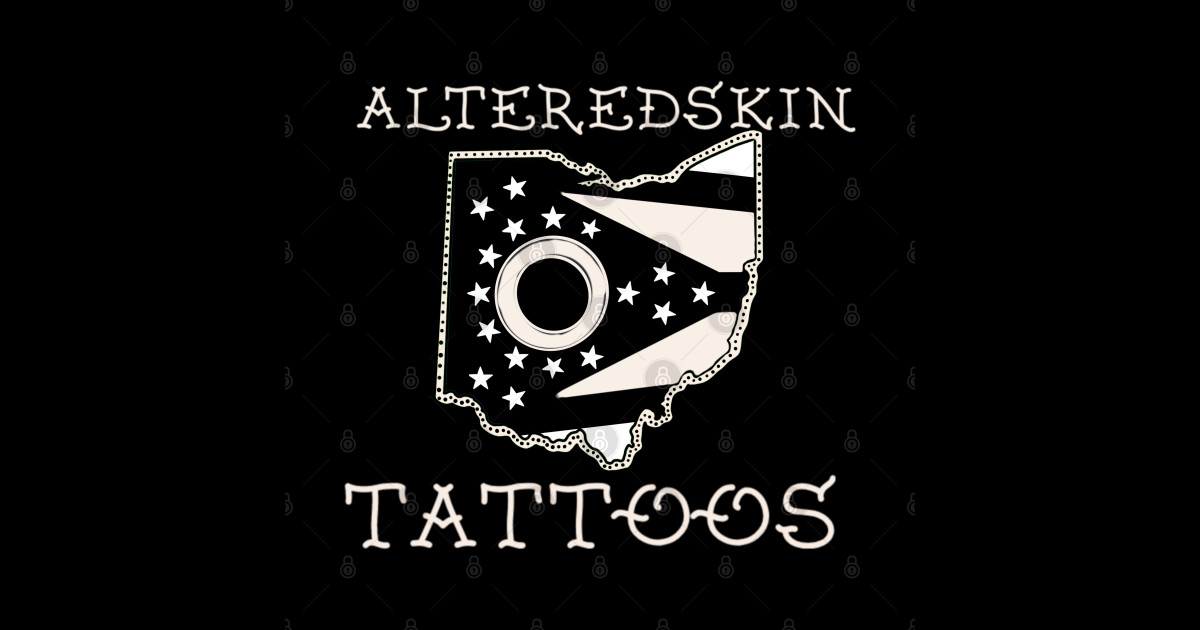 Traditional altered skin - Ohio - Sticker | TeePublic