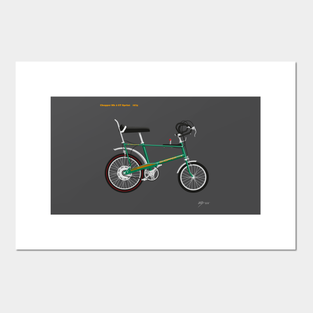 Raleigh Chopper Mk 2 GT Sprint, Flamboyant Green, 1974 - Raleigh ...