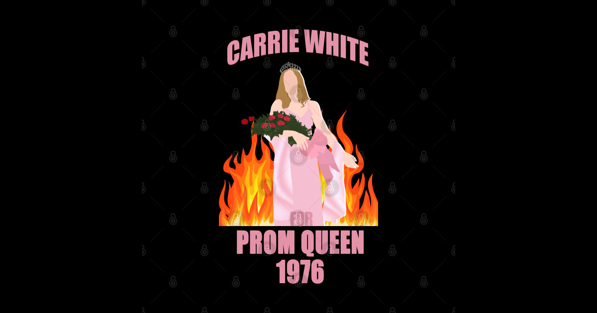 prom queen 1976 - Carrie White - Sticker | TeePublic