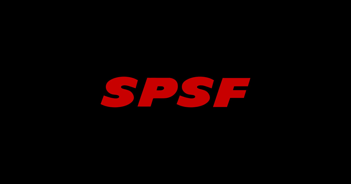 SPSF Red Logo - Spsf - Sticker | TeePublic