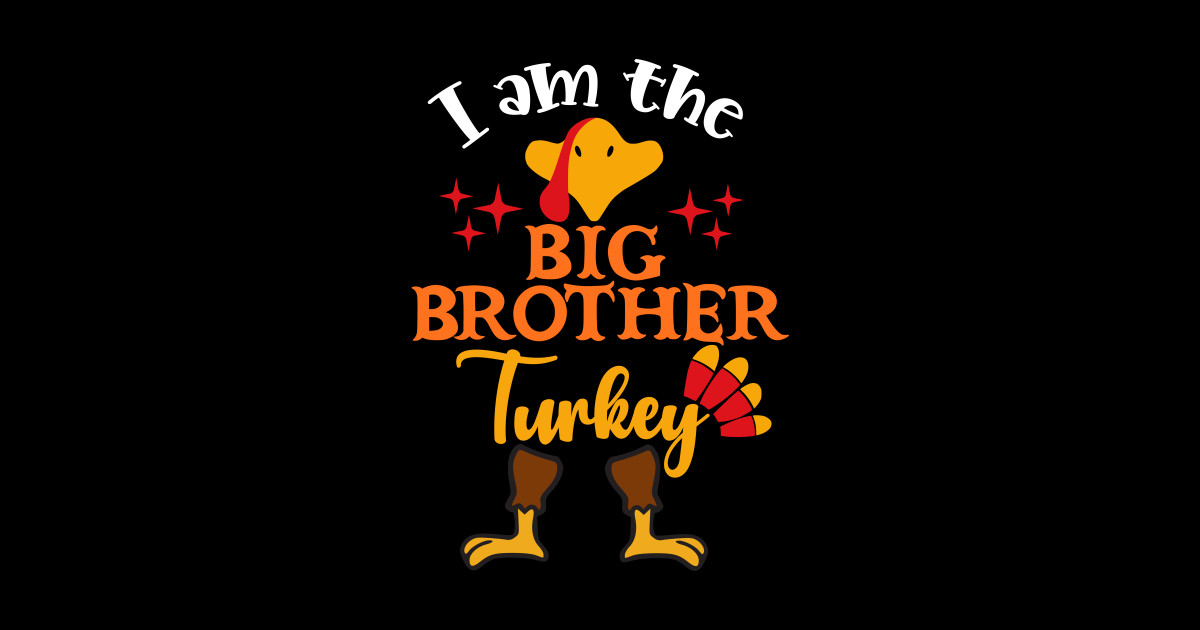 Big Brother Turkey - Thanksgiving - Sticker | TeePublic