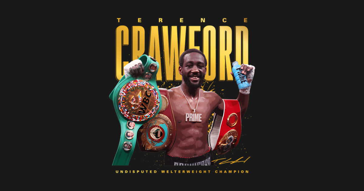 Terence Crawford Undisputed Distressed - Terence Crawford - T-Shirt | TeePublic