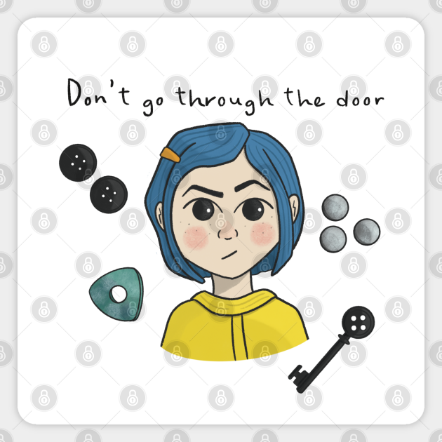 Don’t go through the door - Key - Sticker | 20% OFF Today Sale ...