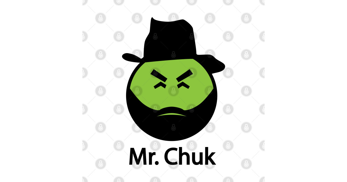 Mr. Chuk (Mr. Yuk's Offspring) - Chuck Norris - T-Shirt | TeePublic