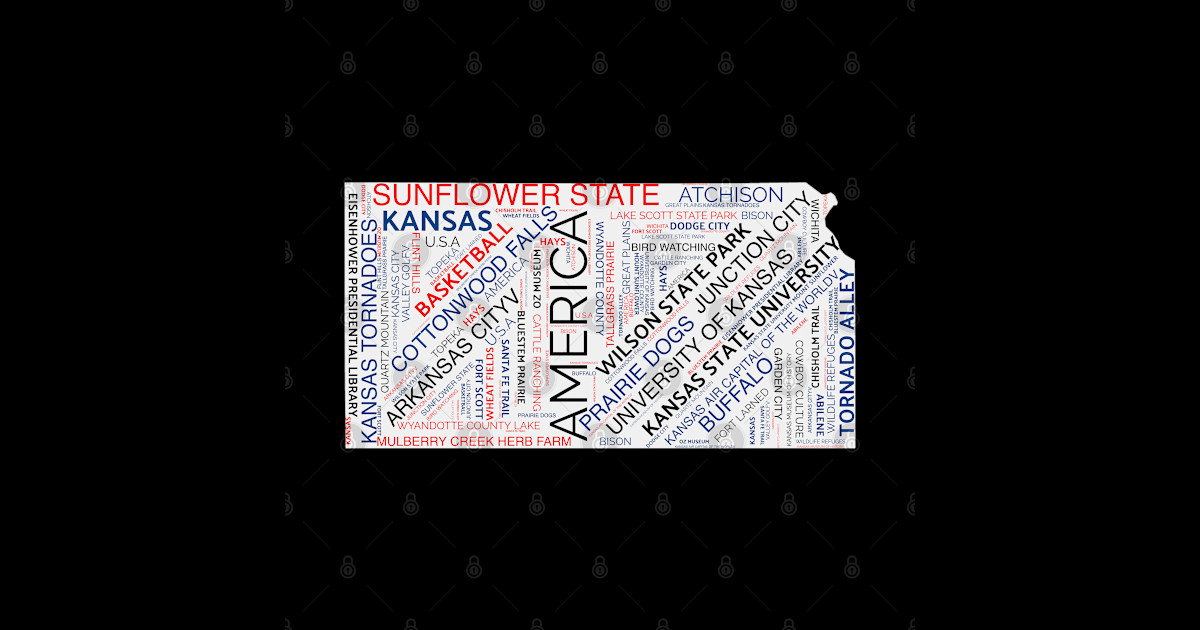 Kansas - Kansas State - Sticker | TeePublic