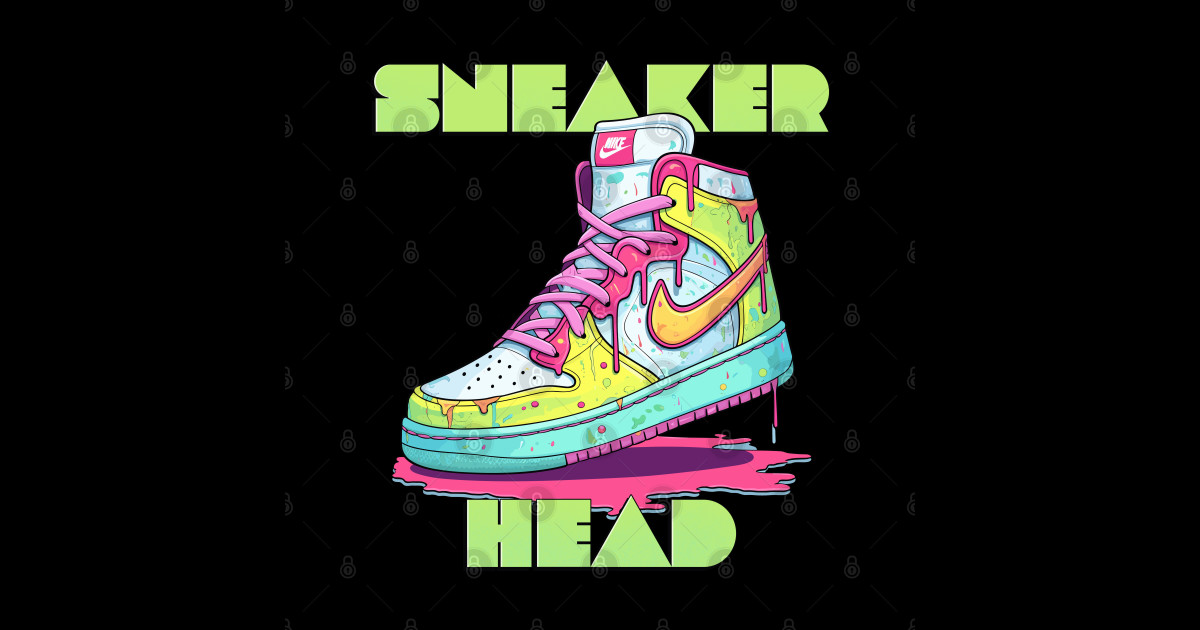 Sneaker Head - Sneakerhead - Sticker | TeePublic