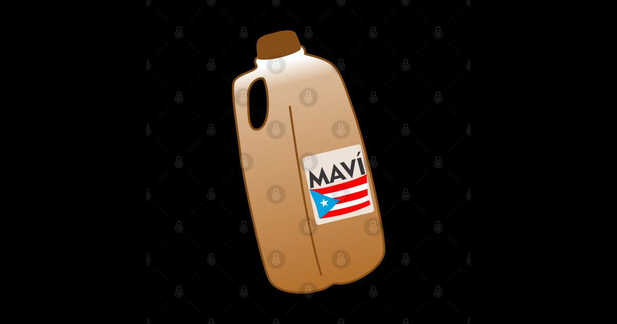 Mavi Puerto Rican Latino Food Tropical Drink - Puerto Rico - Sticker ...