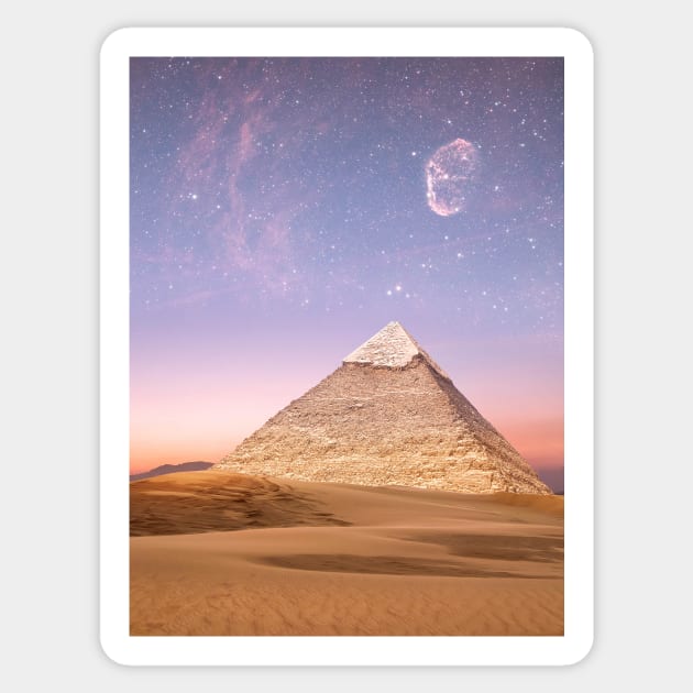 Giant Pyramid - Pyramid - Sticker | TeePublic