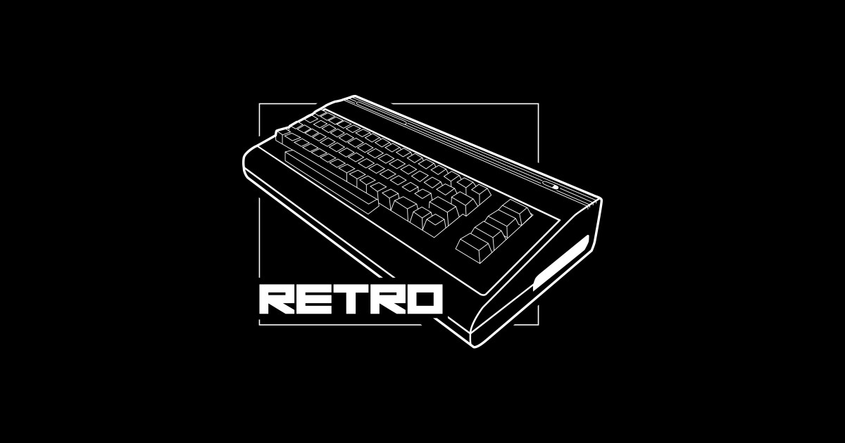 retro computer - Retro Computer - Sticker | TeePublic