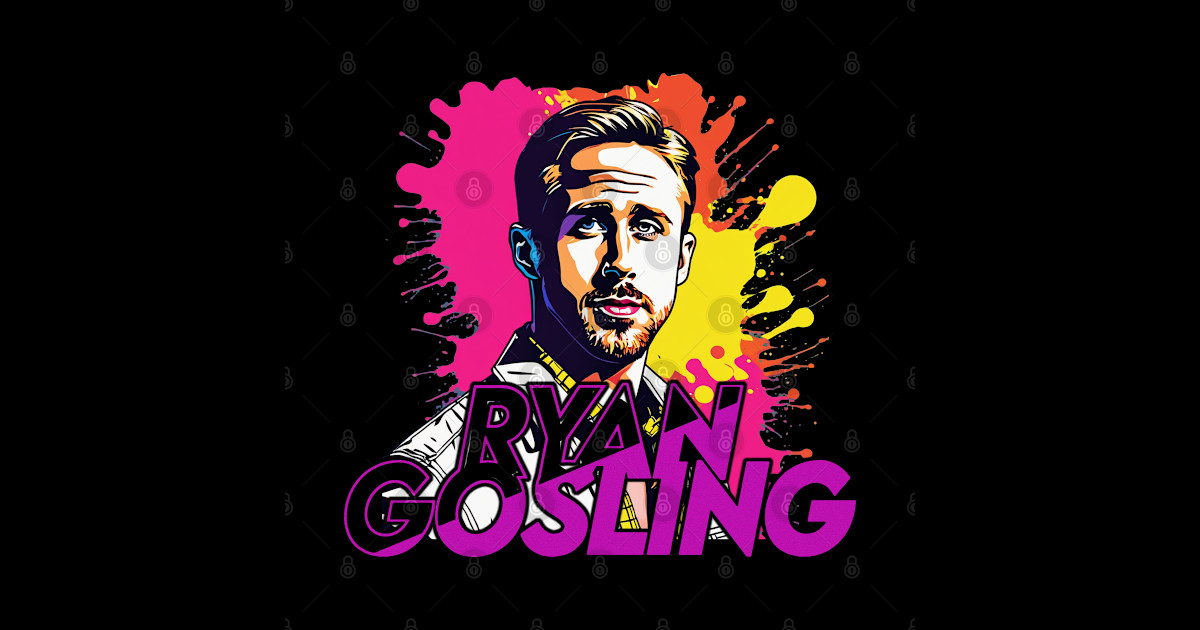 Ryan Gosling vector art fan works graphic design by ironpalette - Movie ...