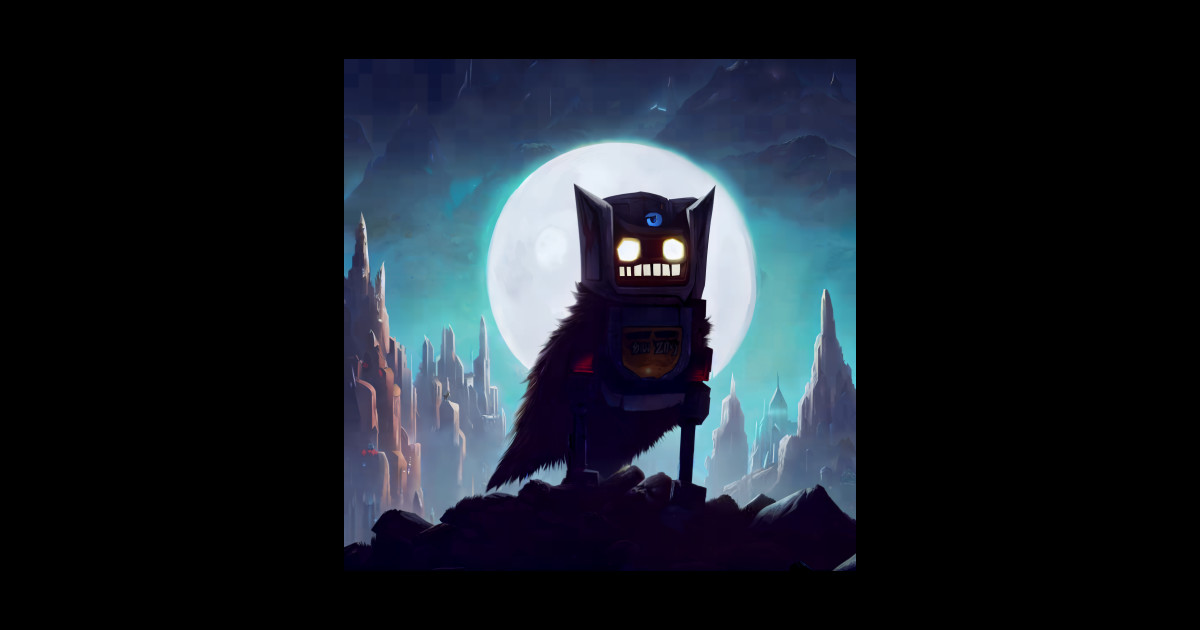 Sirius the Cat Bot - Cat - Sticker | TeePublic