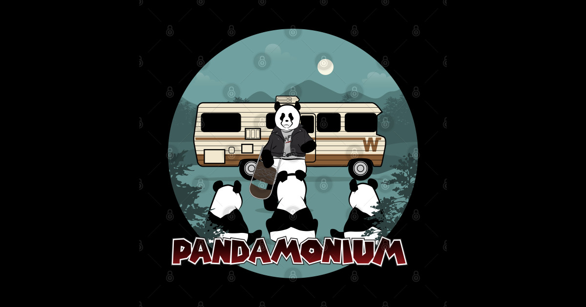 Pandamonium - Pandas - T-Shirt | TeePublic