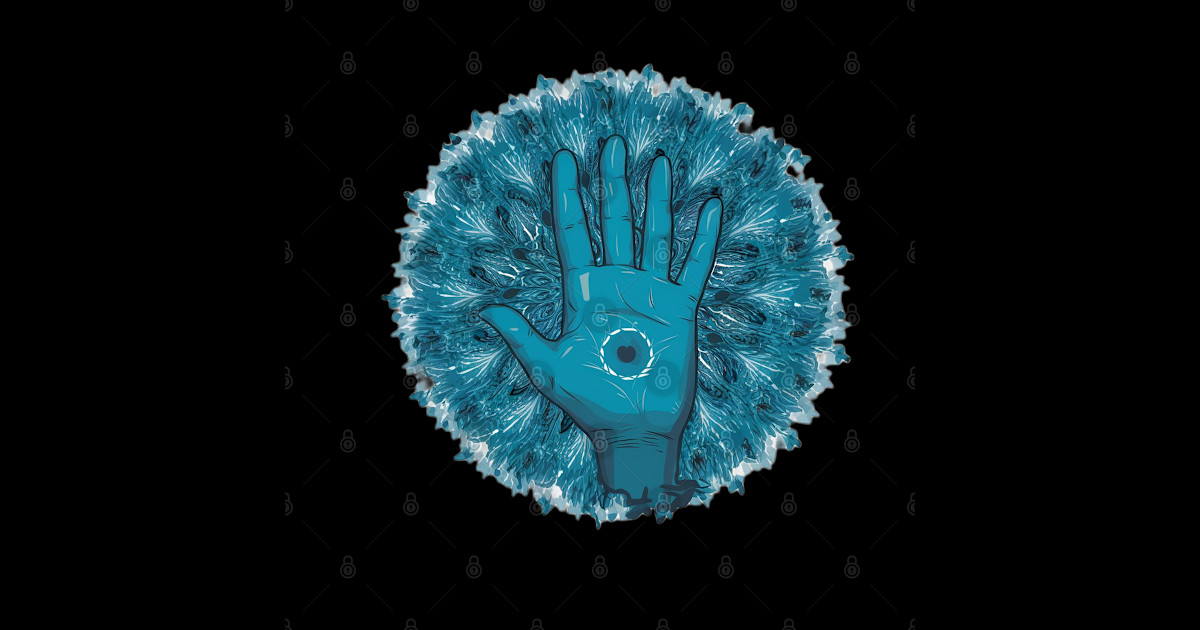 Aesthetic Hand Touch - Ethereal - Sticker | TeePublic