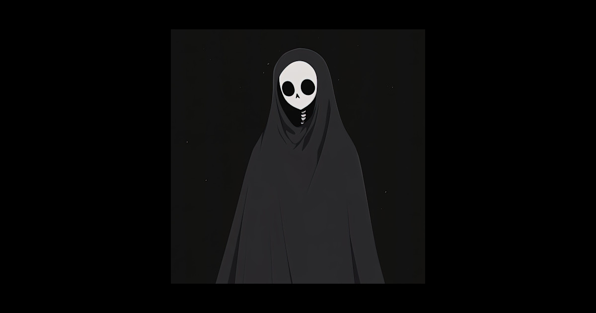 Death personification | Anime style - Death Personification - Sticker ...