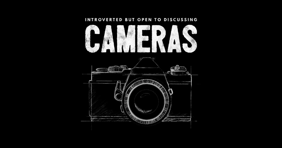 Introvert Cameras Icebreaker 01 - Photographer Gifts - Sticker | TeePublic