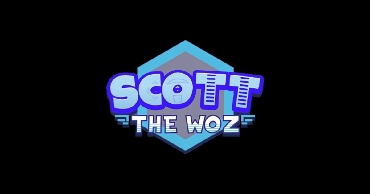 Scott The Woz Logo - Scott The Woz Logo - Sticker | TeePublic
