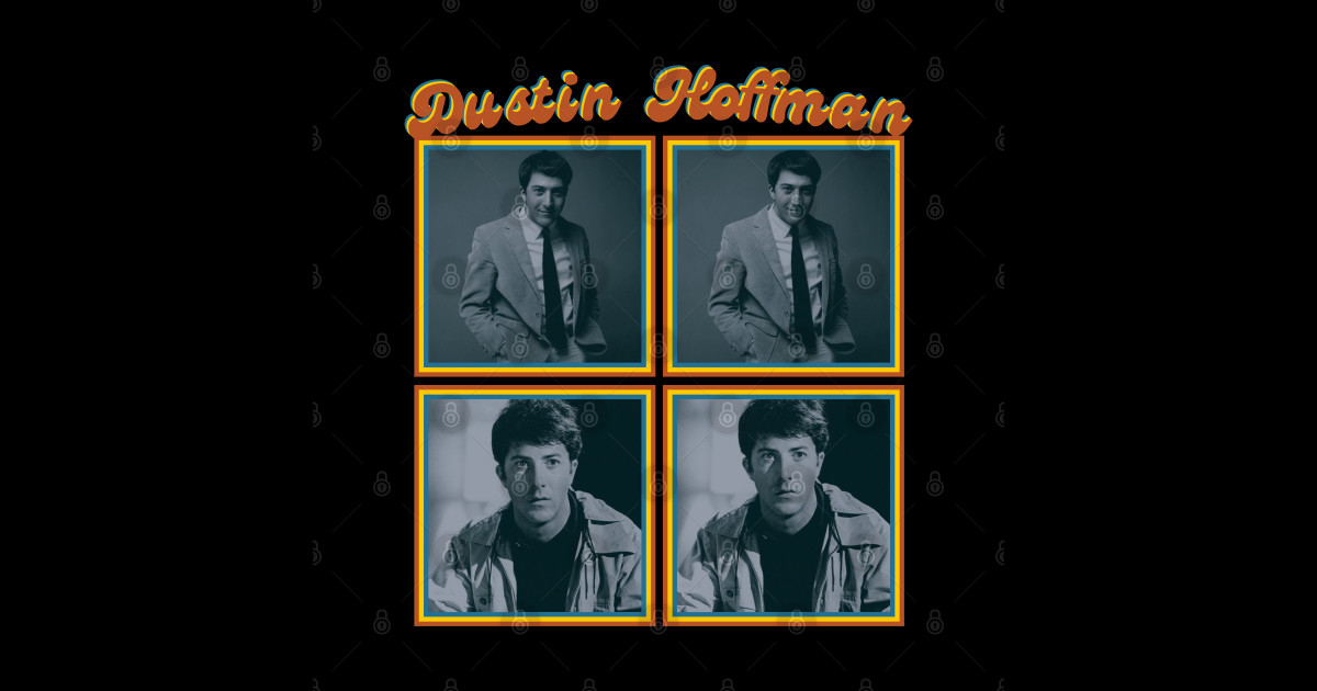Dustin Hoffman - Dustin Hoffman 70s - Sticker | TeePublic