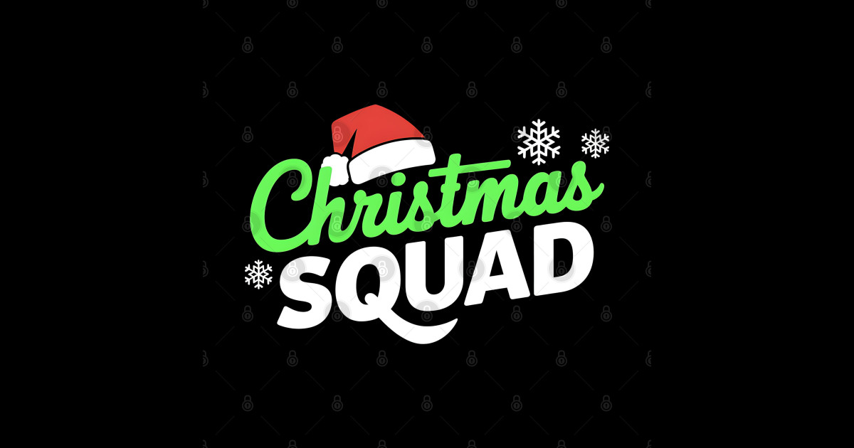 Christmas Squad design funny - Christmas Squad Baby - Sticker | TeePublic