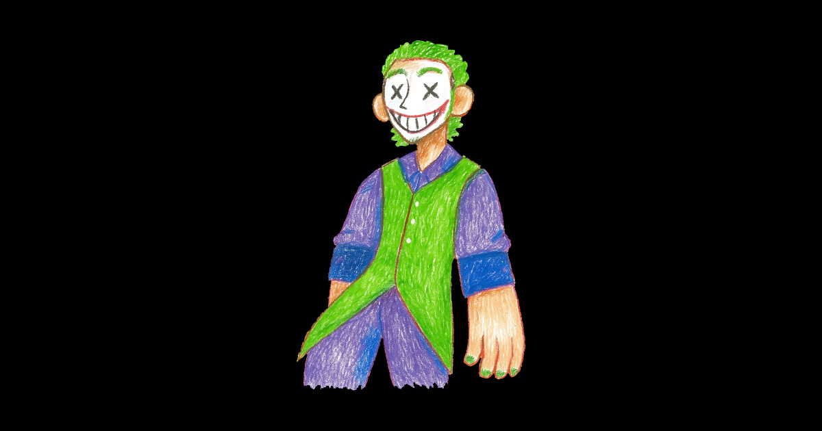 Villain Smile - Clown - Sticker | TeePublic