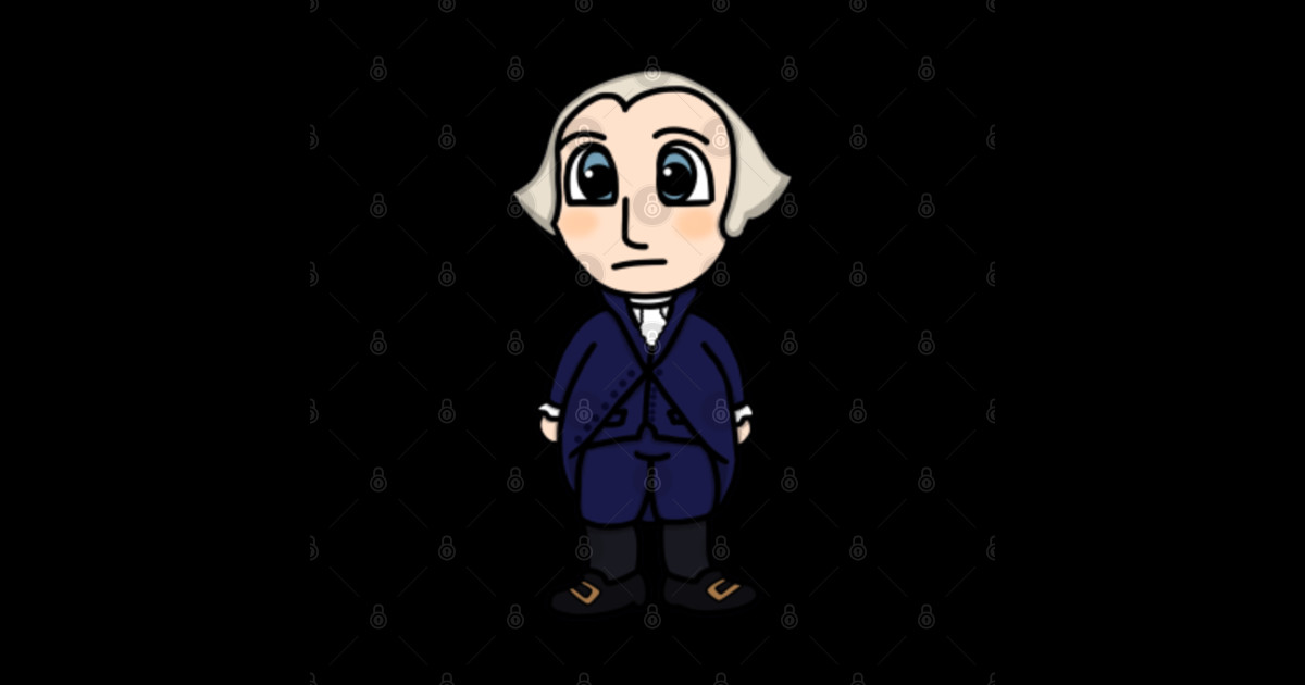 Chibi President George Washington (Large Print) - George Washington ...