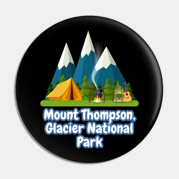 Mount Thompson, Glacier National Park - Mount Thompson Glacier National ...